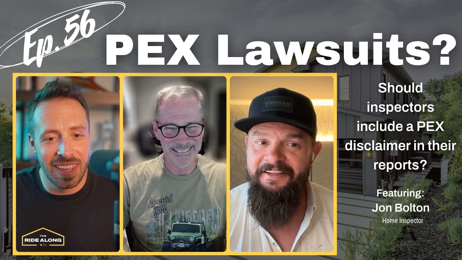 Under the microscope: PEX plumbing on The Ride Along - Home Inspector Pro